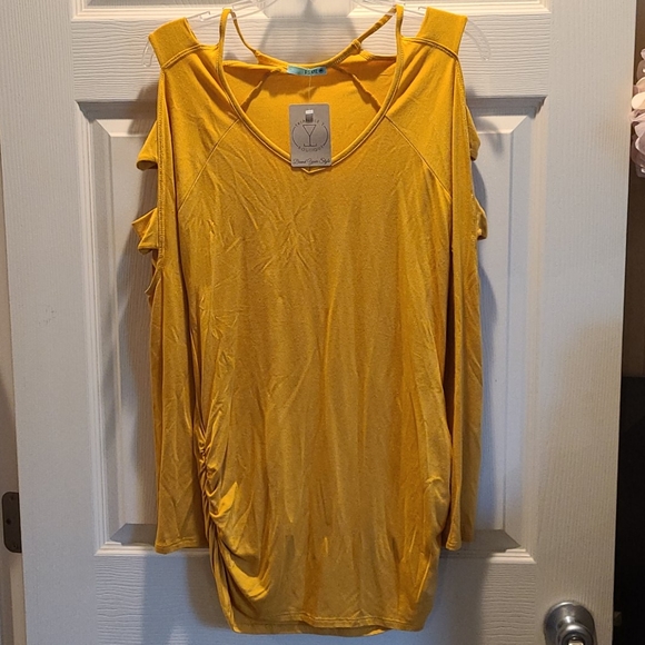 Tops | Yellow Long Sleeve | Poshmark